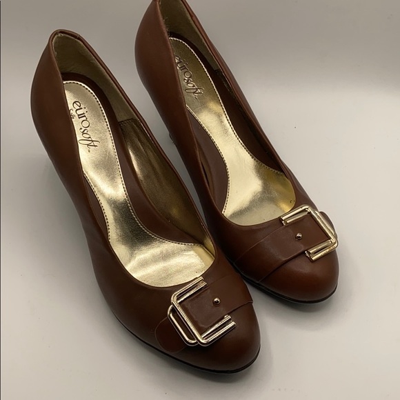 eurosoft | Shoes | Eurosoft 85m Brown Heels | Poshmark